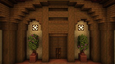 Minecraft Door Minecraft Projekte Minecraft Dinge Zum Bauen Minecraft Inneneinrichtung