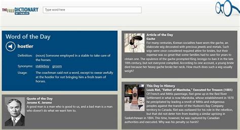 Thefreedictionary Windows 8 App Gets Full Windows 81 10 Support