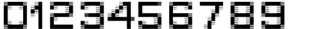 Deception Lines Font Monospaced Retro Digital What Font Is