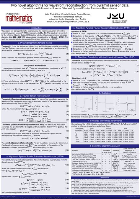 pdf two novel algorithms for wavefront reconstruction from pyramid