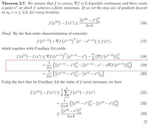 Convex Analysis Gradient Descent Proof Show That Fxk Fx