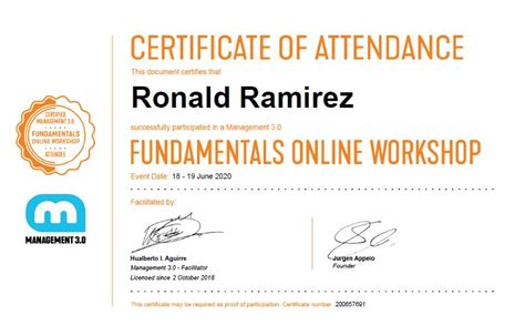 Ronald Ramirez Spct Candidate On Linkedin Management30