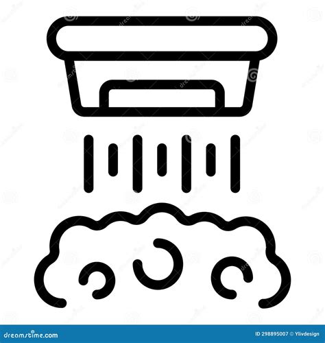 Smoke Gas Detector Icon Outline Vector Safety Multi Sensor Stock Illustration Illustration Of
