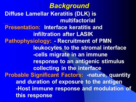 Diffuse Lamellar Keratitis
