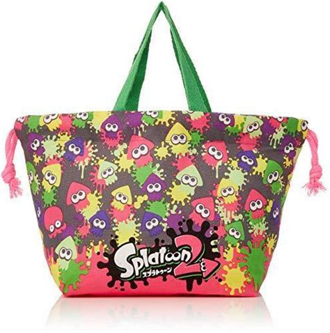 Splatoon 3 Eco Bag S Squid Light Blue Meccha Japan Skater Lunch Bag