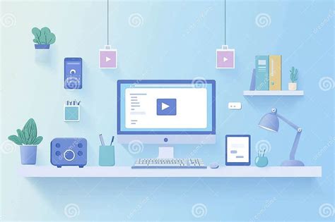 Man Analyzing Data On Multiple Computer Screens In Modern Workspace Stock Image Image Of