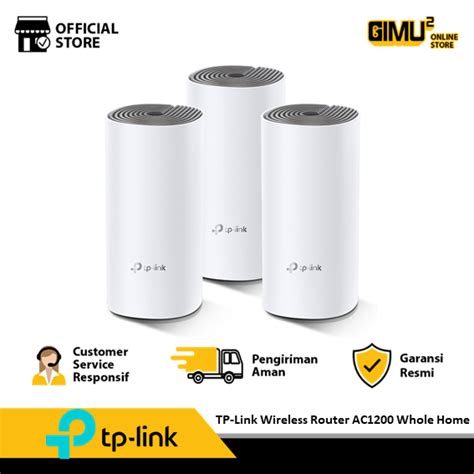 Jual TP Link Wireless Router AC1200 Whole Home Mesh Wi Fi System Shopee Indonesia