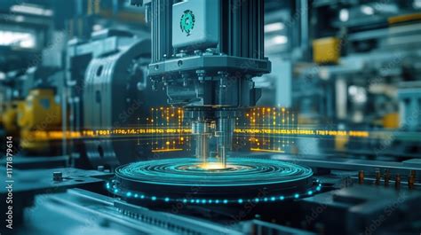 Smart Robotic Arm Utilizing Artificial Intelligence Performs Tasks On A Circular Platform