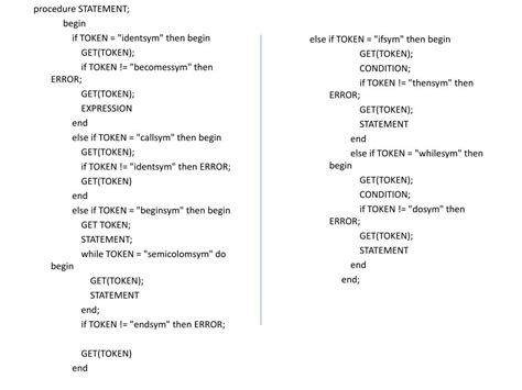 ppt parser and code generation ii powerpoint presentation free download id 5436186