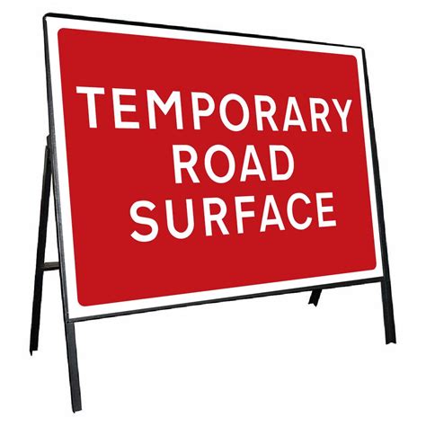 Temporary Road Surface A Frame Sign Uk Delivery Hirst Signs