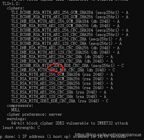 Nginx服务器ssl的安全配置及cve 2016 2183漏洞处理cve 2016 2183 Nginx Csdn博客