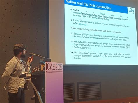 Nikhil Mohan Presents Paper At South Korea