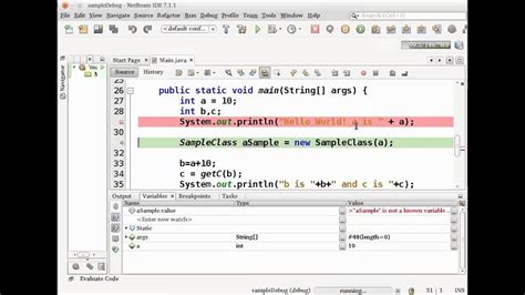 Netbeans Debugger English Youtube