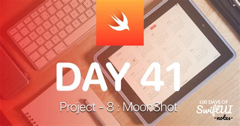 Day 41 Swiftui Finish The Moonshot App · Görkem Güray