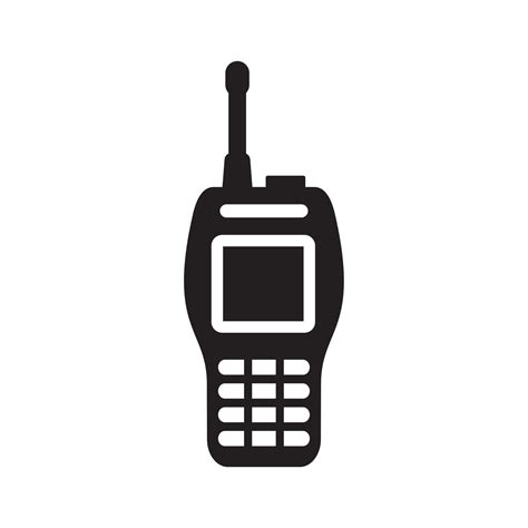 Walkie Talkie Set Icon Vector Illustration For Graphic And Web Design