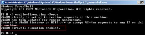 WinRM Firewall Exception Enabled Vircom
