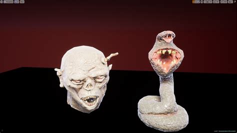 Leaked Game Assets Creepy Lab