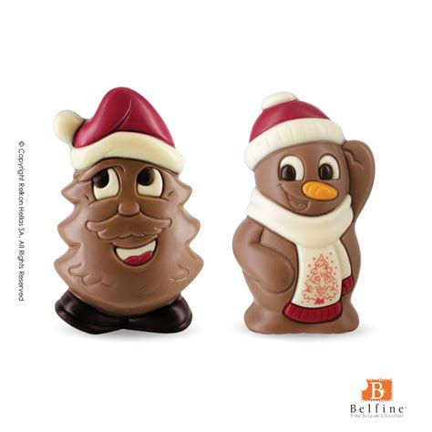 Belfine Xmas ΦΙΓΟΥΡΕΣ Santa Claus And Snowman 75g Relkon