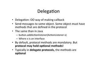 IOS Frameworks And Delegation PDF Web Development Internet