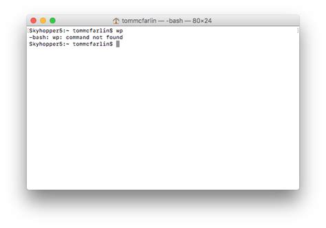 A Primer In Bash For Wordpress Developers Tom Mcfarlin