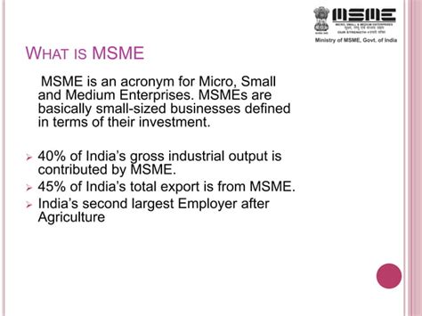 Msme PPT