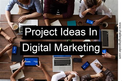 Project Ideas In Digital Marketing Challenging Coder