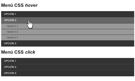 accordion css3 menu gendase