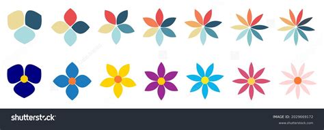 Flower Five Petal Over 5768 Royalty Free Licensable Stock