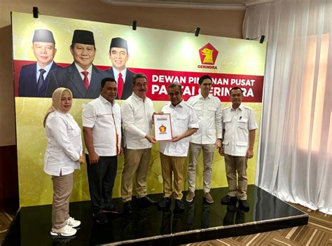 Abdullah Vanath Mendapatkan Rekomendasi Partai Gerindra Spiritnya Berbeda Beritabeta