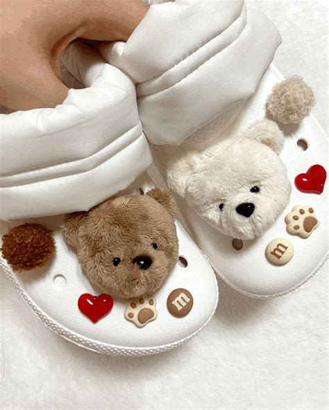 3type 테디베어 곰인형 털 곰 겨울 곰돌이 지비츠 폼폼이 지비츠 에이블리