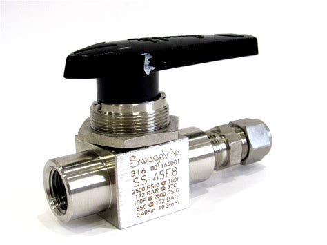 New Swagelok Ss 45f8 Ball Valve Ss45f8 Sb Industrial Supply Inc