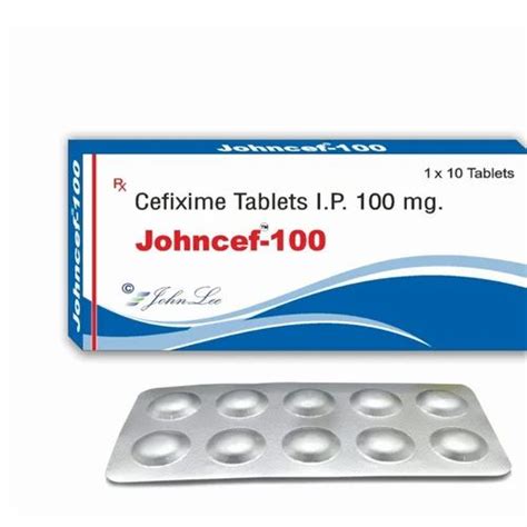 100mg Johncef Cefixime Trihydrate Tablets At ₹ 250 Box Taxim O In Nagpur Id 2856091819933