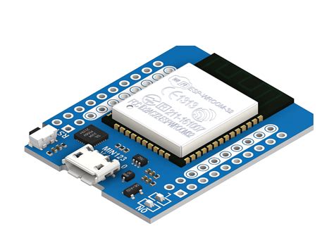 144 电路板pcb Wemos Esp32 D1 Mini 微控制器 Step Step 模型图纸下载 懒石网