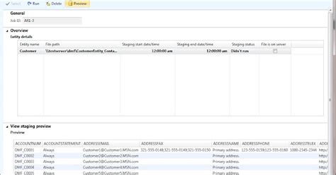 microsoft dynamics ax 2012 data import using data migration framework