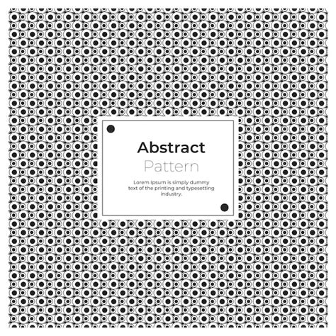 Premium Vector Abstract Simple Geometric Vector Seamless Pattern With