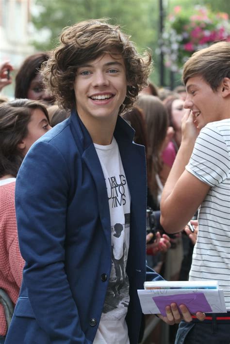 Harry Styles Throughout The Years In Pictures Popsugar Celebrity