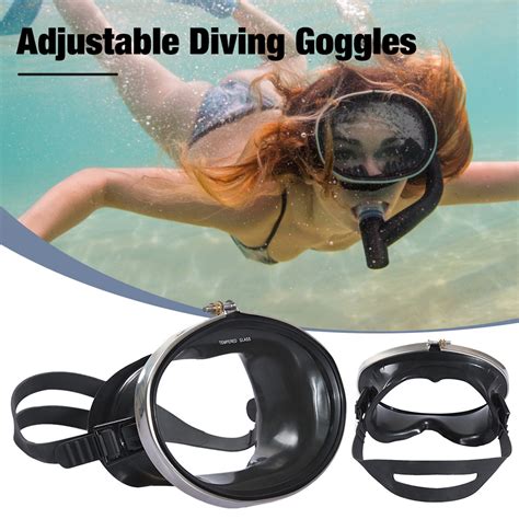 Underwater Diving Masks Adult Anti Fog Uv Waterpro Grandado