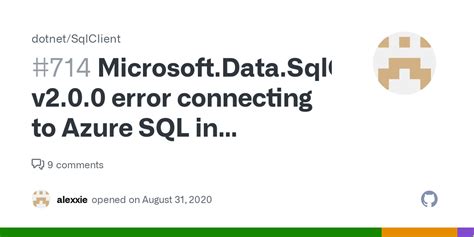 Microsoft Data SqlClient V Error Connecting To Azure SQL In Windows Container App Issue