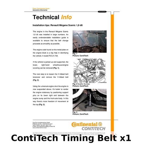 ContiTech Cinghia Distribuzione - CT1158,Larghezza: 34mm,173 Denti ...