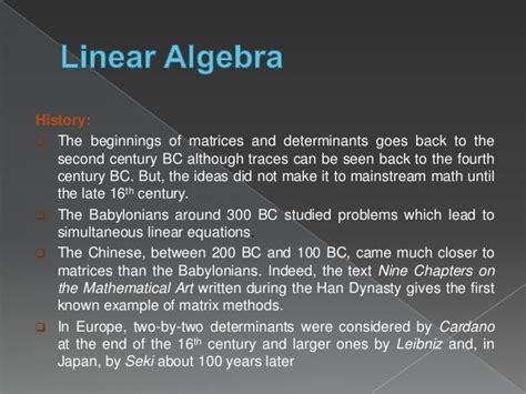 Application Of Linear Algebra In Electric Circuit