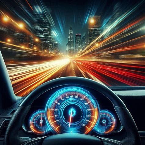 Premium Photo A Car With A Speedometer And The Word Speed On The Dashboard