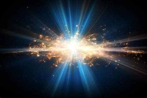 World Surrounded By Glowing Beams Of Unity Light In Premium Ai