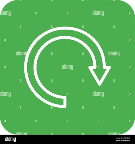 Circular Arrow Vector Icon Design Illustration Stock Vector Image And Art Alamy