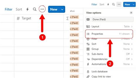 how to hide completed tasks in notion
