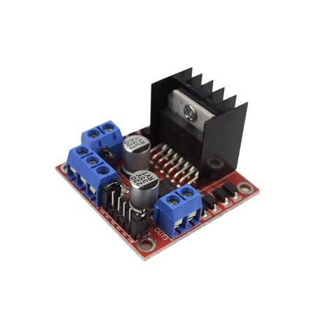 ᐉ Модуль драйвера крокового двигуна для Arduino 2 кан L298n 5В • Краща