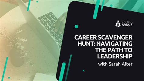 Career Scavenger Hunt Mapping Your Path To Leadership Success Coding Temple