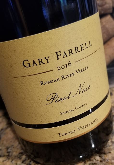 What To Drink Now Gary Farrell Pinot Noir Red Wine With Breakfast