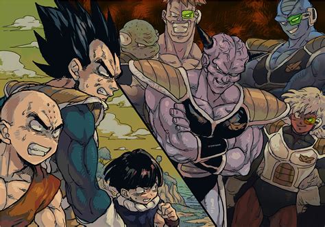 Vegeta Son Gohan Kuririn Ginyu Force Jeice And 4 More Dragon Ball