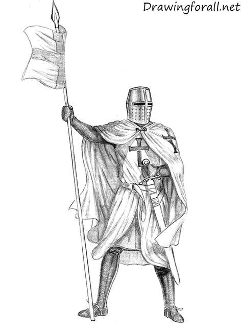 How To Draw A Knight