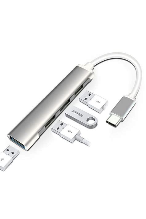 Batcell Type C Usb Coupler Usb Hub Otg Usb Multiplexer Type C Trendyol